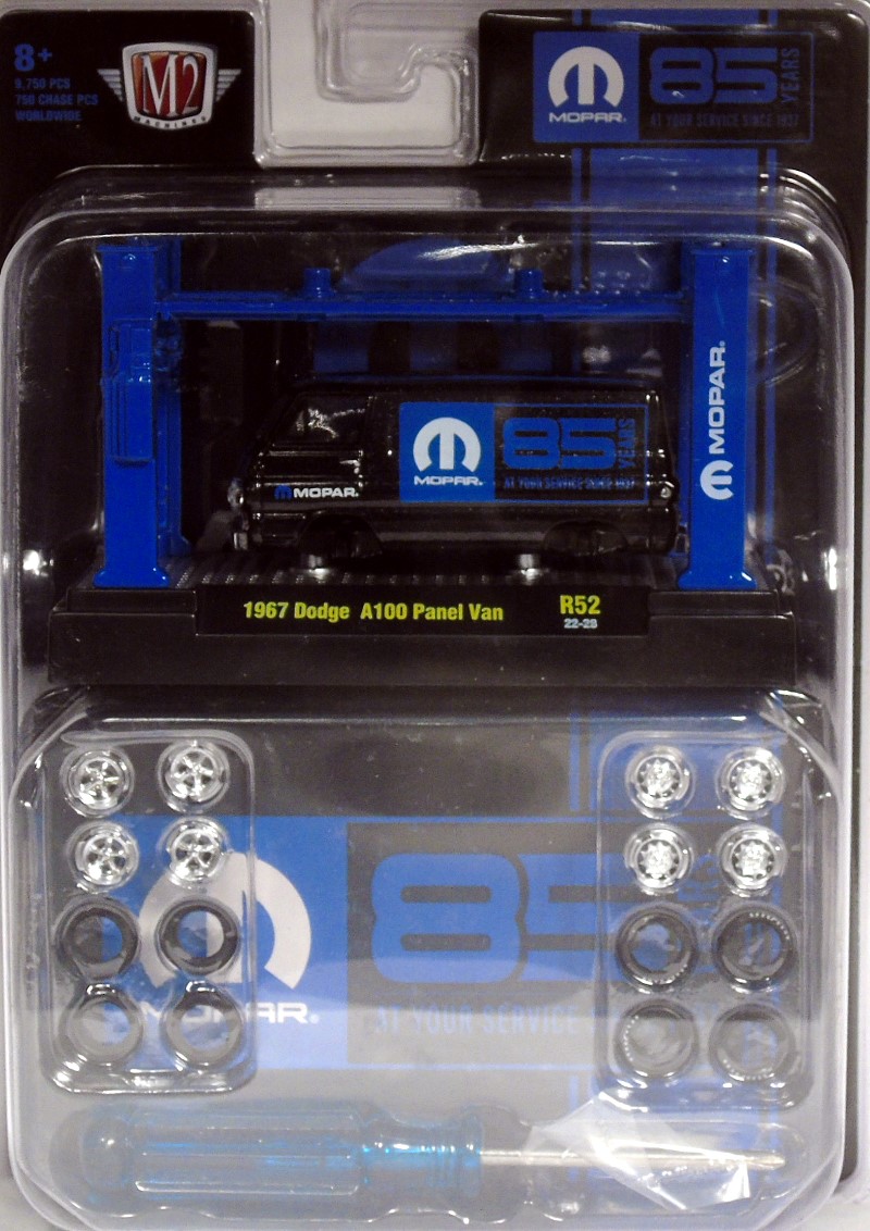 M2 Machines Model Kit Release 52 1967 Dodge A100 Panel Van MOPAR 85TH ...